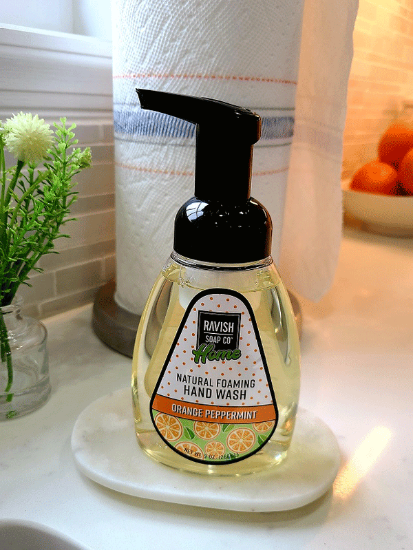 Orange Peppermint Foaming Handsoap - Ravish Soap Co.